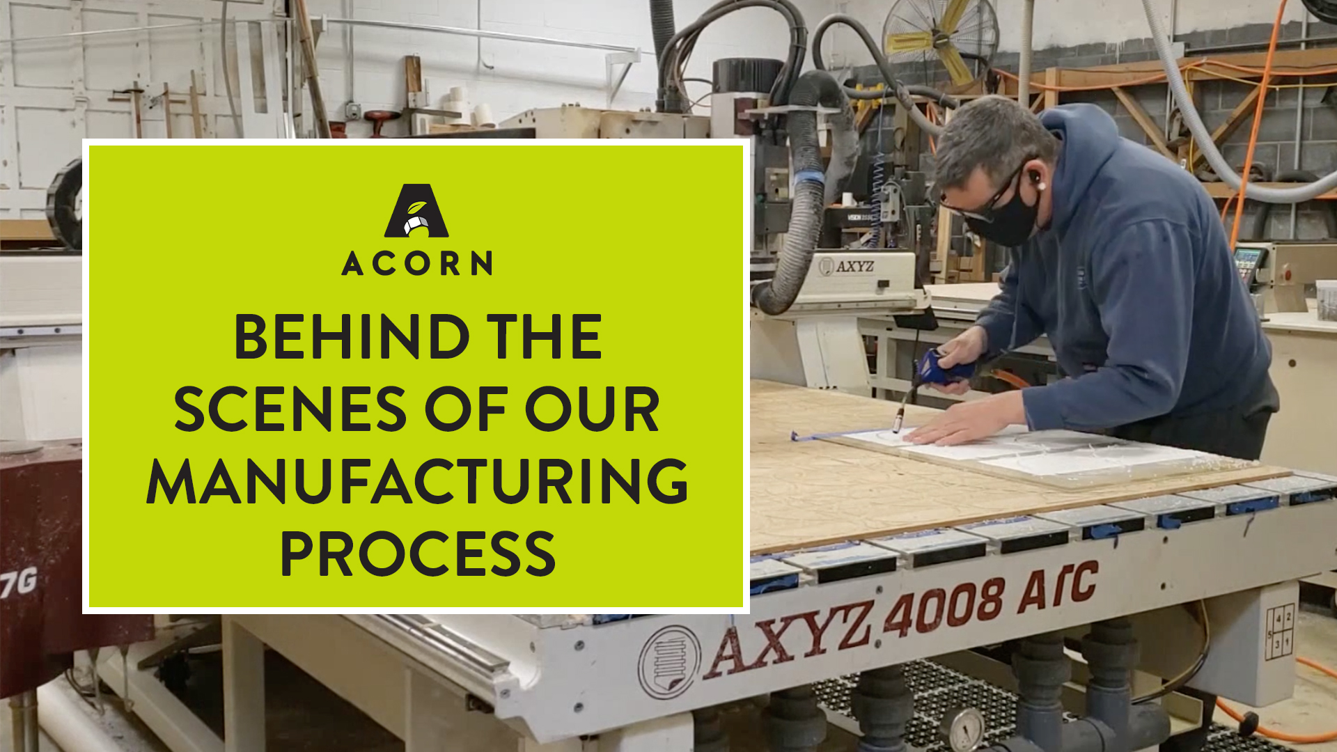 Behind the Scenes of our Manufacturing Process - Acorn Sign